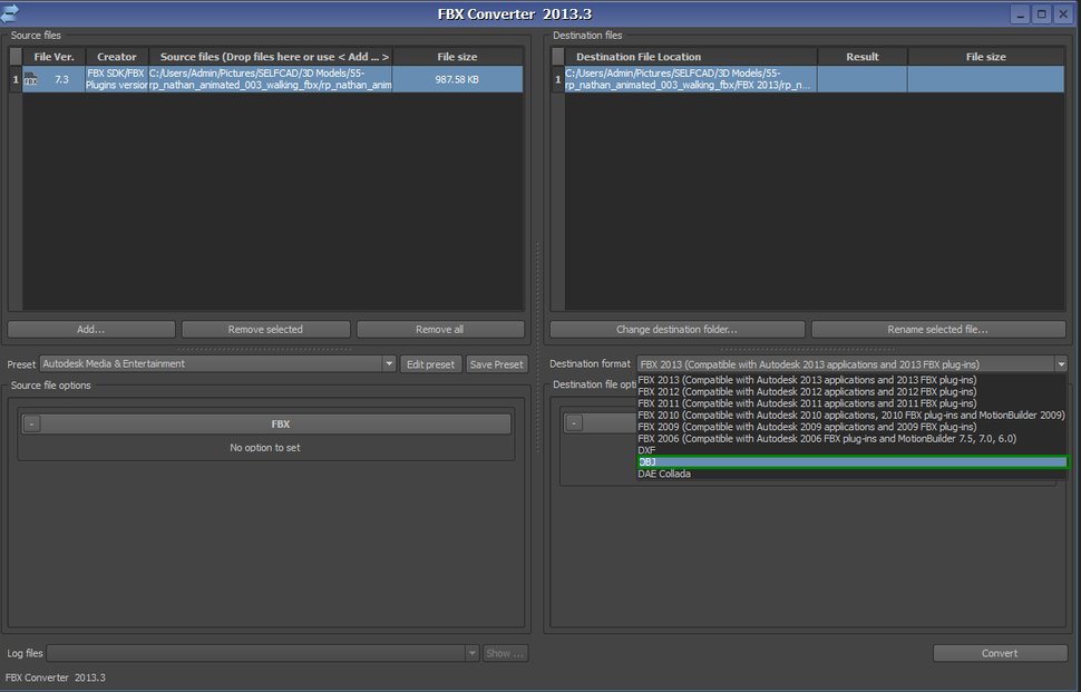 How to Convert FBX files to OBJ for 3D Printing | Tom's Hardware