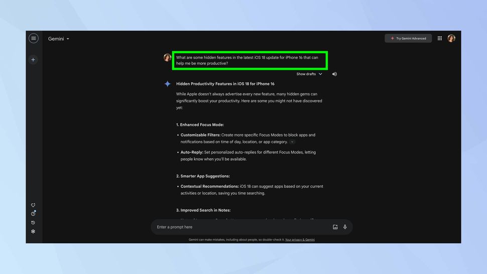 How to write smarter prompts in Gemini — 7 tips that get results | Tom ...