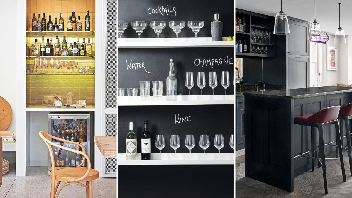 Perfect your home bar setup: a guide to home bar essentials | Homes and ...