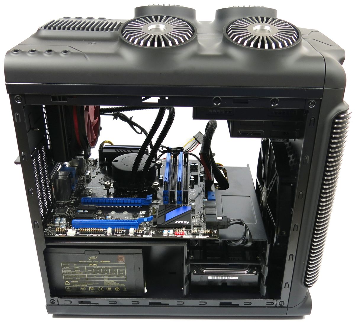 PSU Installation and Cabling - Building An Intel-Based MicroATX Gaming ...