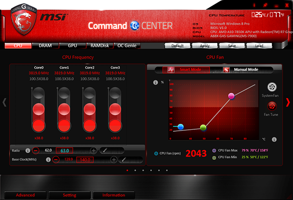 Tuning With MSI Command Center - Which A88X-Based Board Should You Buy ...