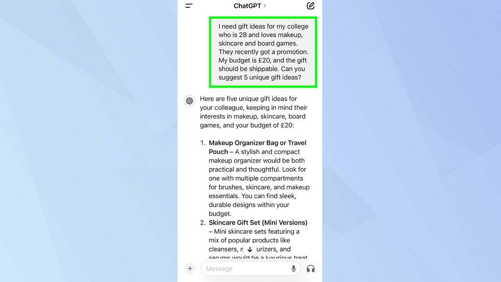 5 clever ways to use ChatGPT on your mobile phone | Tom's Guide