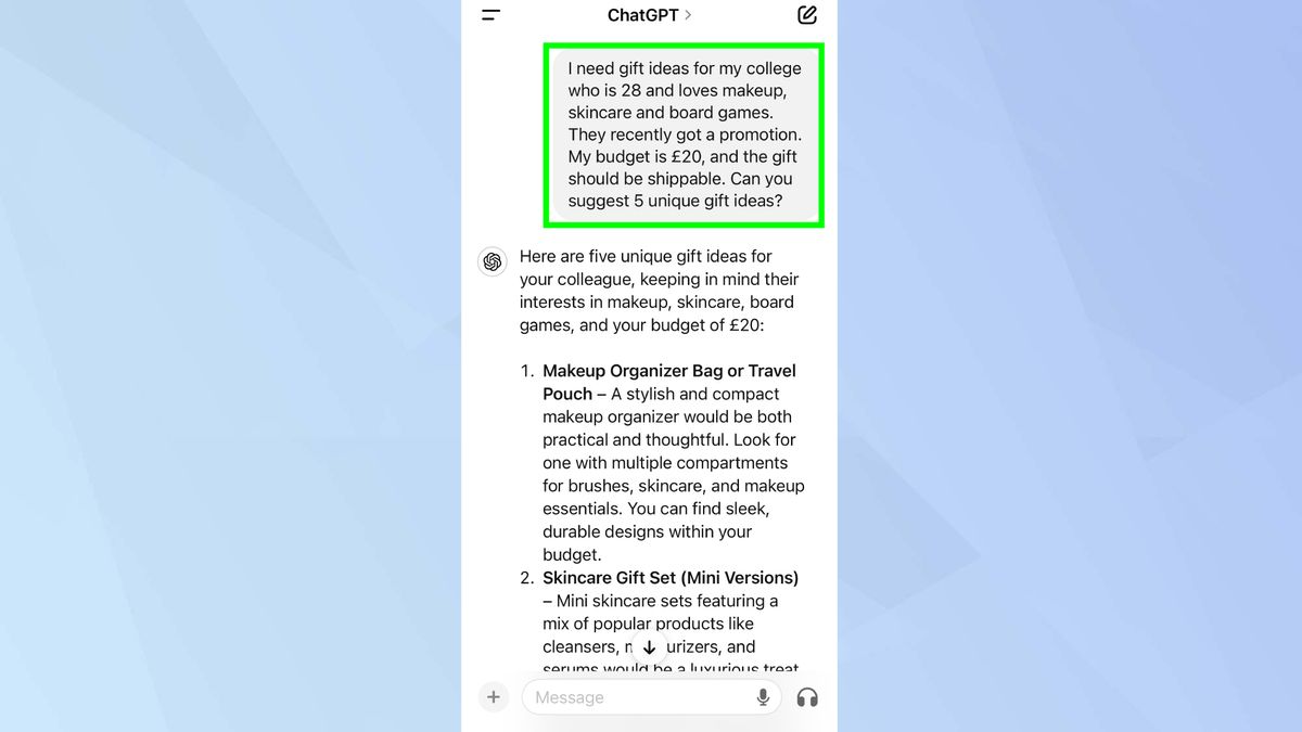 5 clever ways to use ChatGPT on your mobile phone | Tom's Guide