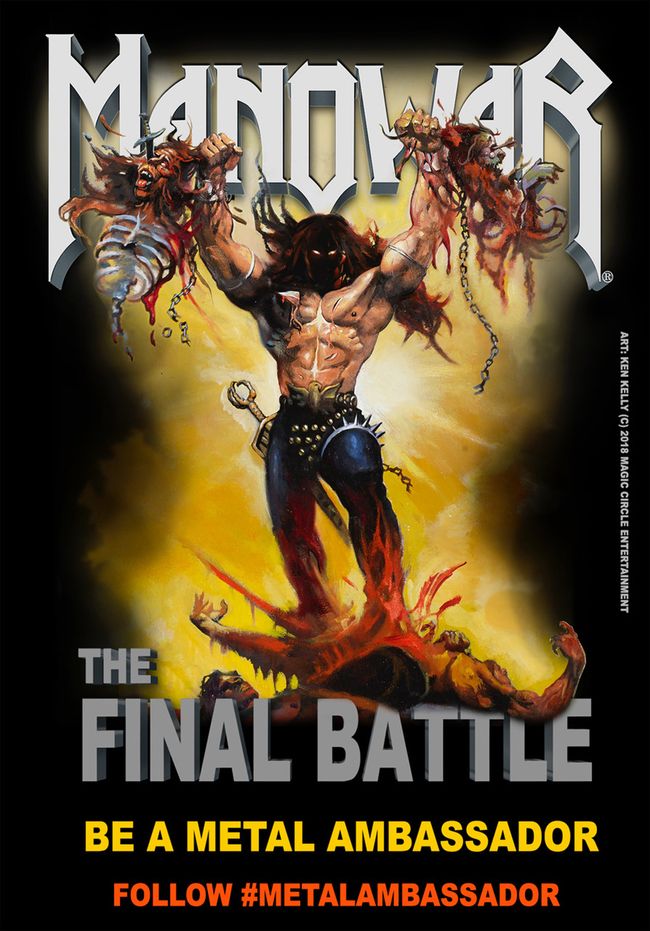Manowar want YOU to be their Metal Ambassador in your home town | Louder