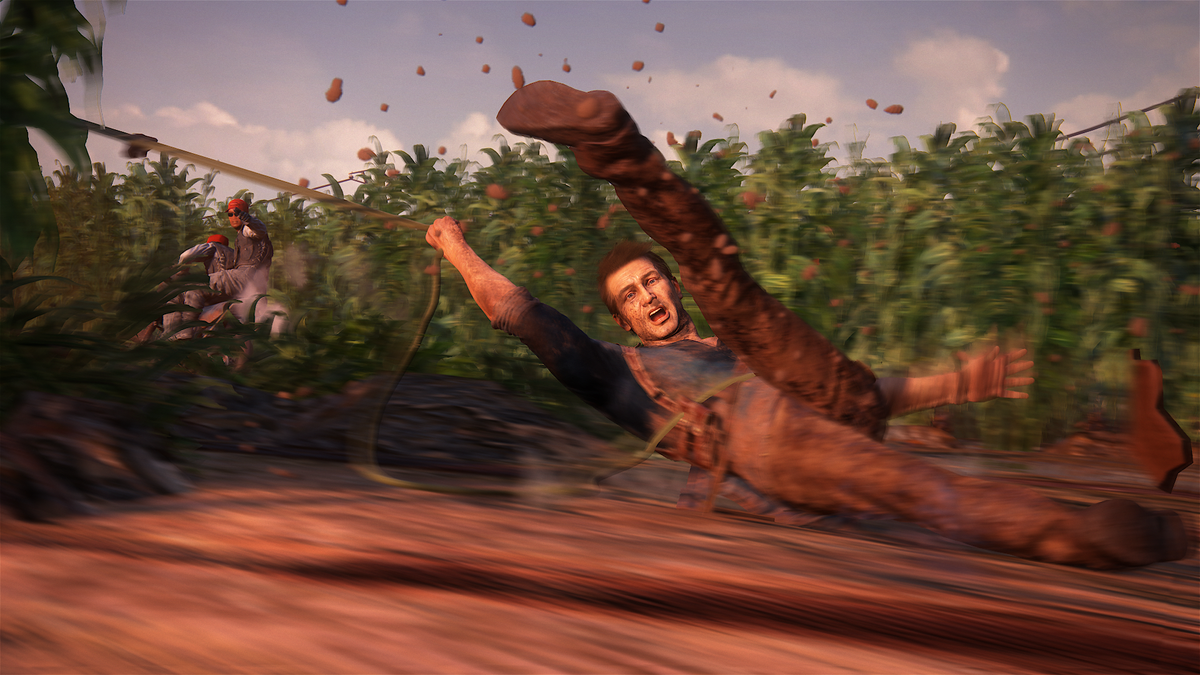 Uncharted 4... told entirely through Nate's incredible facial ...