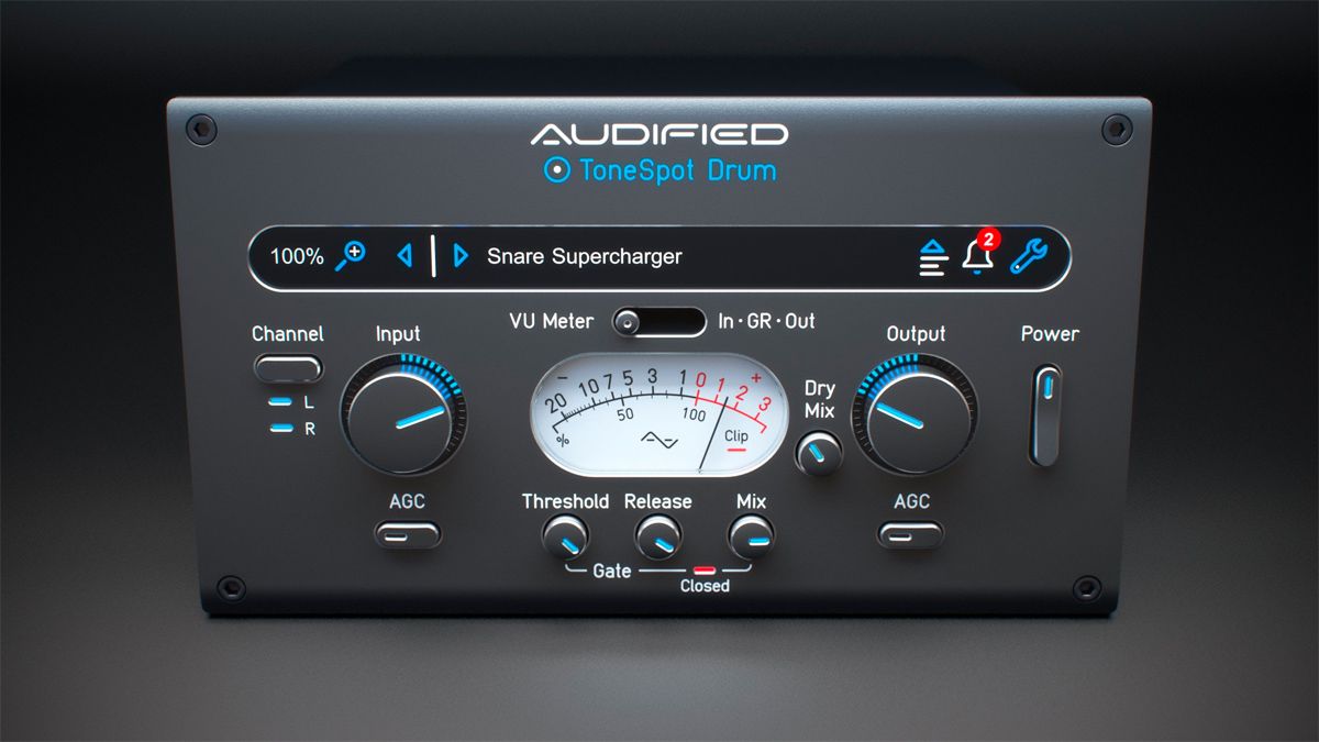 Audified’s preset-based ToneSpot Drum Express plugin “improves your ...
