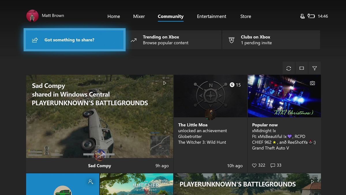 Get the most out of Xbox One's Activity Feed: Posting, commenting ...