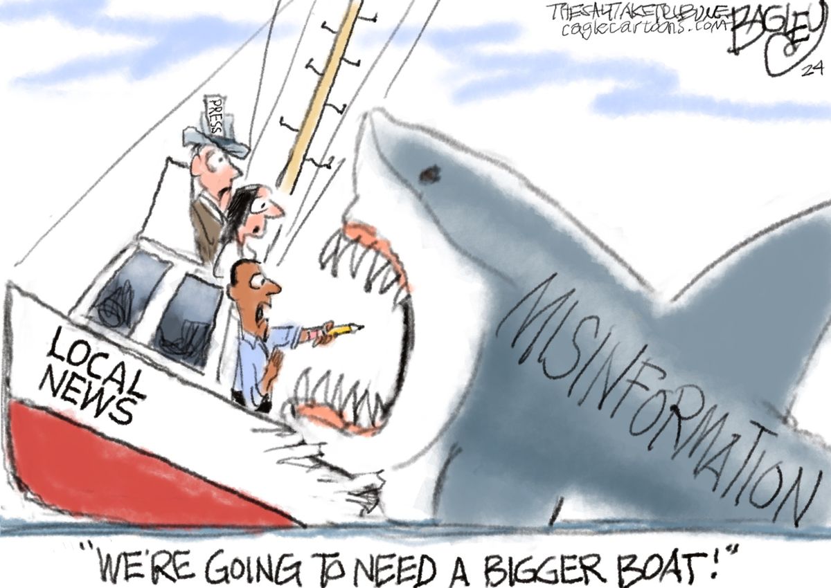 Today's political cartoons - February 27, 2024 | The Week