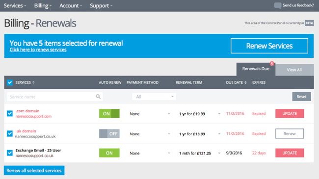 Names.co.uk review | TechRadar