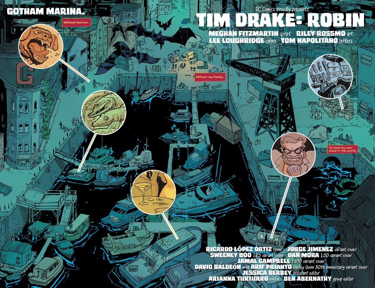 Tim Drake leads a very different life in the new Robin series | GamesRadar+