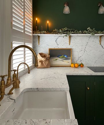 This small green kitchen makeover is a renovation masterclass | Livingetc