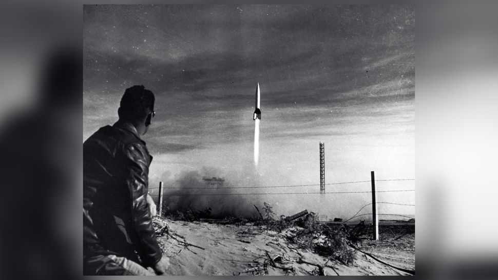 Remains of Nazi V2, the first supersonic rocket, unearthed in South ...