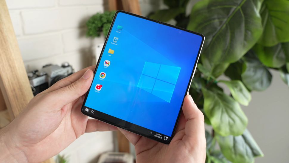 Someone turned the Galaxy Z Fold 4 into a Windows Phone and it's pretty ...