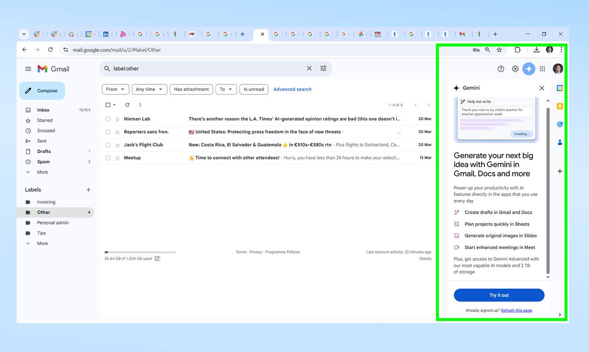 I used Google Gemini to declutter my Gmail account — here's how you can do it too | Tom's Guide