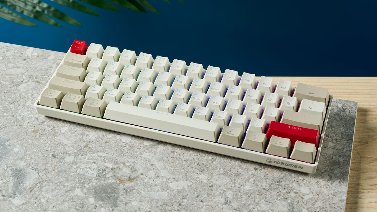 Newmen GM610 mechanical keyboard review: performance on a budget | Tom ...