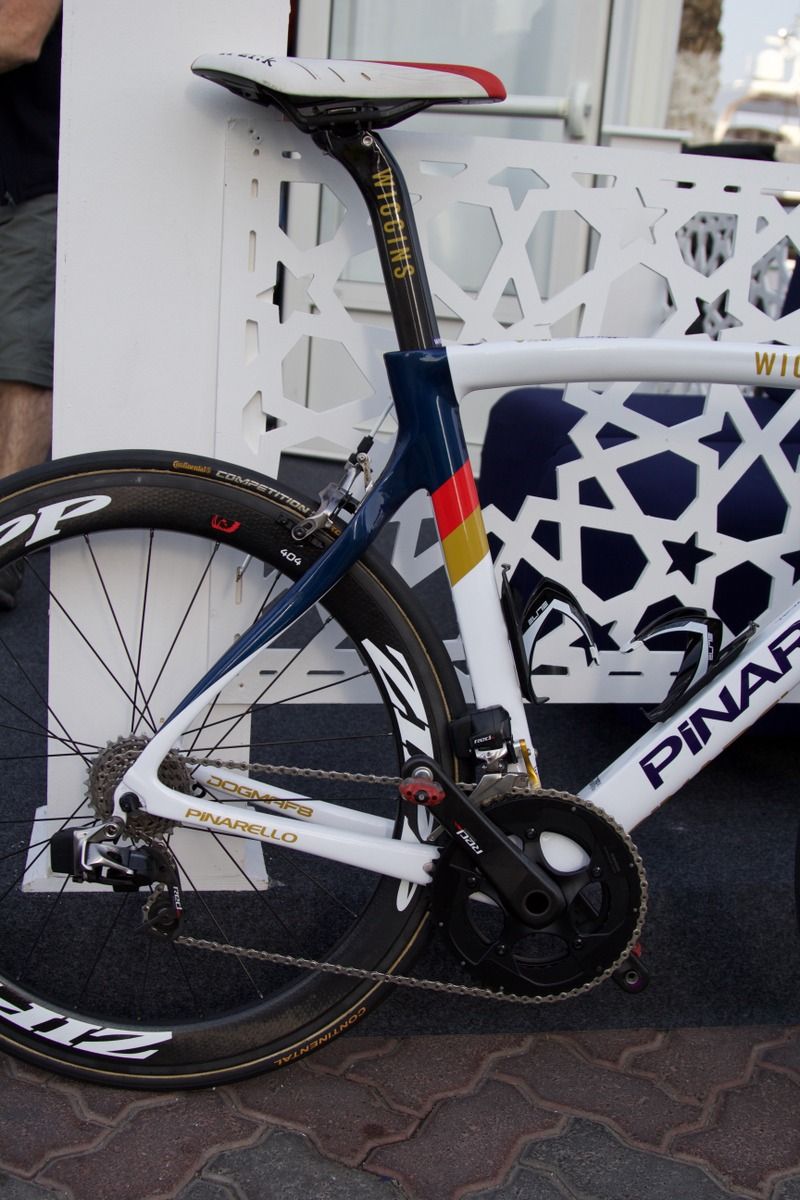 Bradley Wiggins' team issue Pinarello Dogma F8 - Gallery | Cyclingnews
