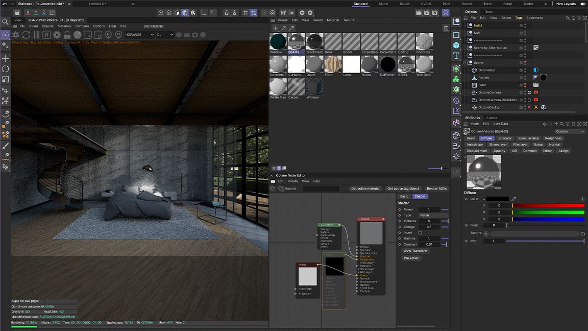 Octane Render 2023.1 review: blisteringly quick | Creative Bloq
