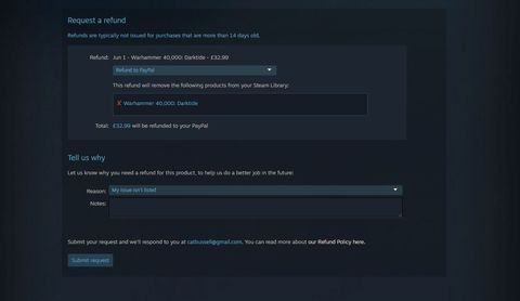 How to get a Steam Refund | TechRadar