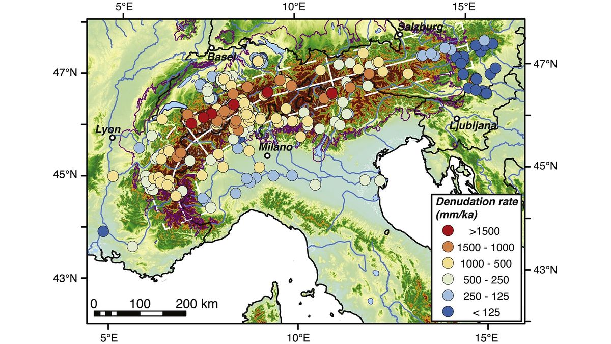 The Alps are growing taller | Live Science