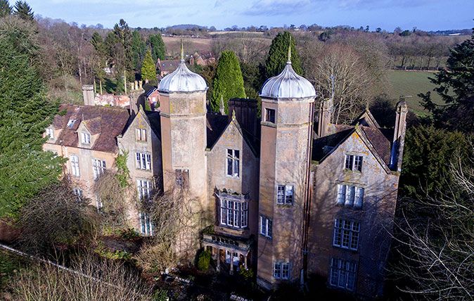 A 20-bedroom castle for sale at just £500,000 – but with a huge amount ...
