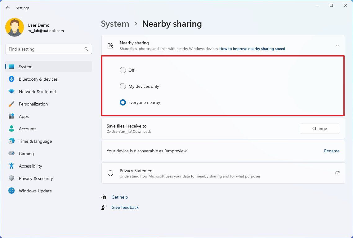 How to use Nearby sharing on Windows 11 | Windows Central