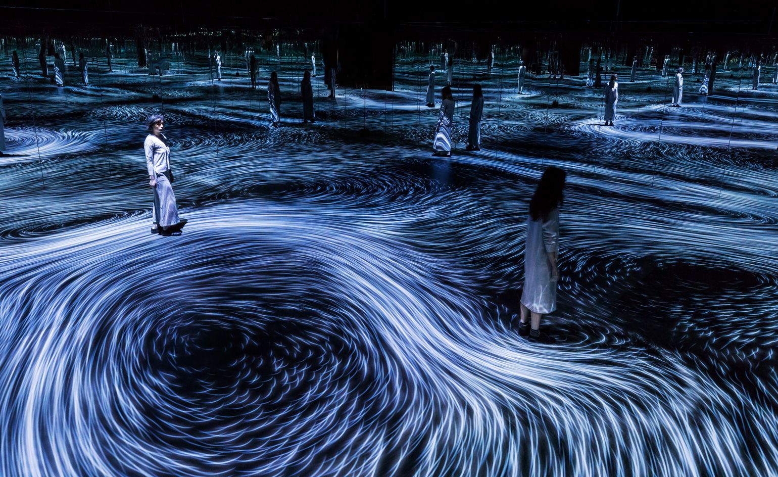 TeamLab’s vortex pulls us in at the NGV Triennial | Wallpaper