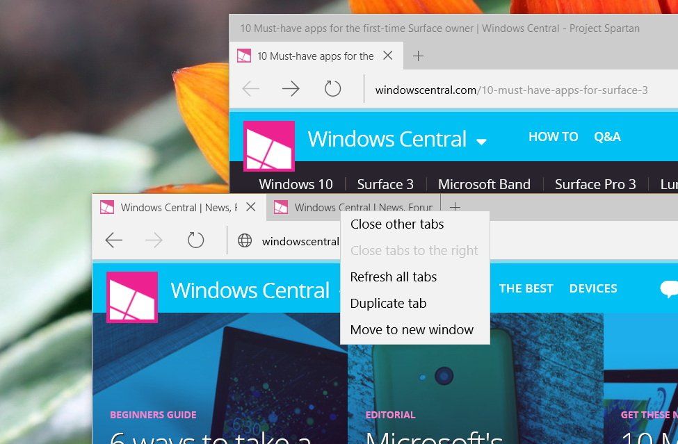 Microsoft Edge: Hands-on with features you can use today and a glimpse ...