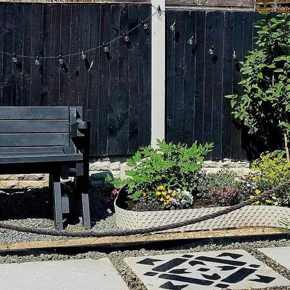 This garden was revamped with a £4 B&Q bargain | Ideal Home