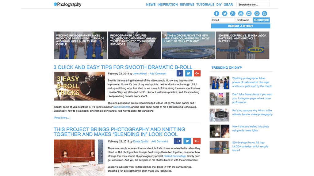 The 17 best photography websites | Creative Bloq