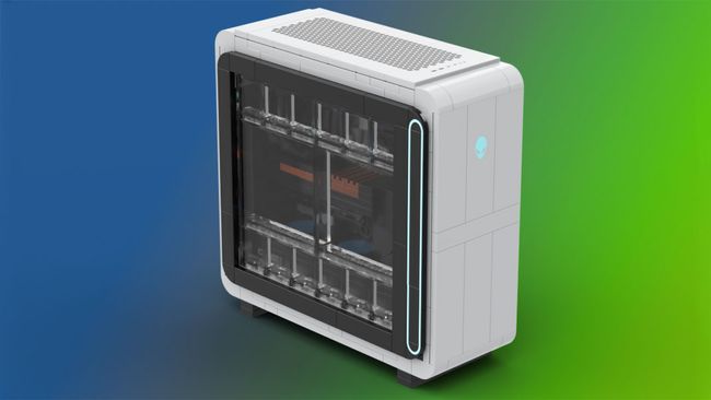 Alienware releases a PC Lego set — Area-51 kit has 318 bricks, builds ...