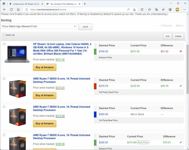 How to get best Amazon deals with 'The Camelizer' extension during ...