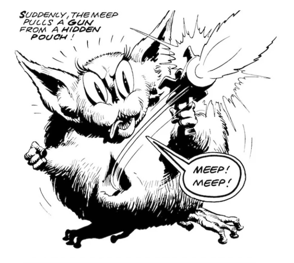 Discover the comics history of Beep the Meep - the adorable star of the new Doctor Who trailer ...