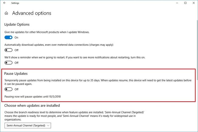 How to delay the Windows 10 October 2018 Update but still get updates ...