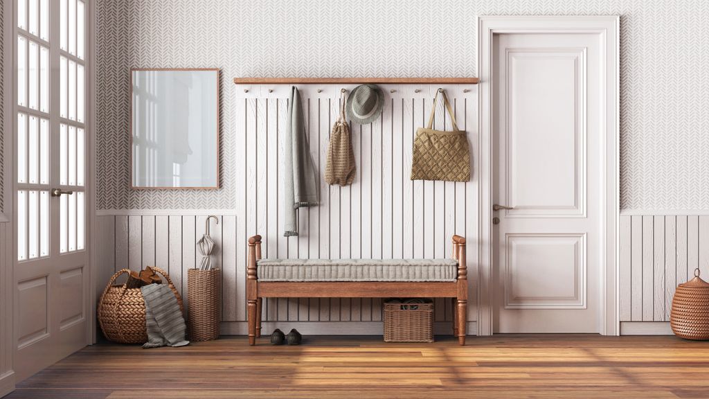 24 hallway panelling ideas to upgrade your hallway walls | Homebuilding