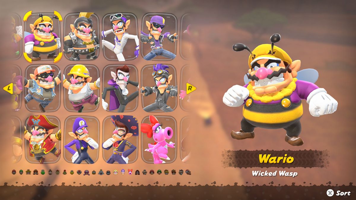 All Mario Kart World Outfits and all food locations for unlocking them ...