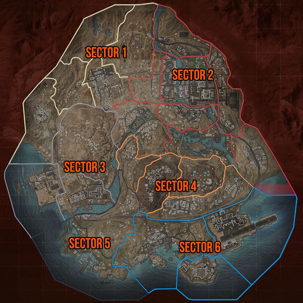 Warzone 2 Al Mazrah map, sectors and locations detailed | GamesRadar+