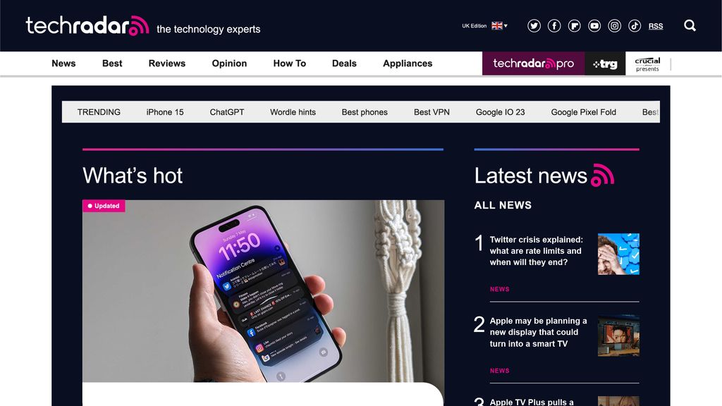 TechRadar just got a huge makeover — and it's getting a lot more than ...