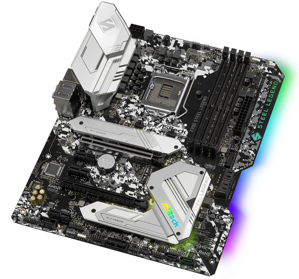 ASRock Adds Z390 Steel Legend to Motherboard Lineup: USB 3.2, Unique ...