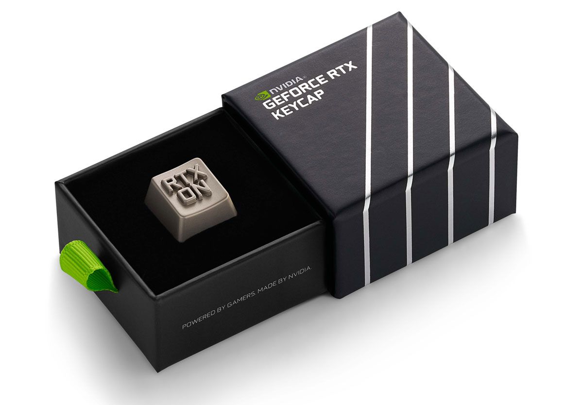 Nvidia’s 'RTX On' Keycap Might Be as Hard to Get as a GPU | Tom's Hardware