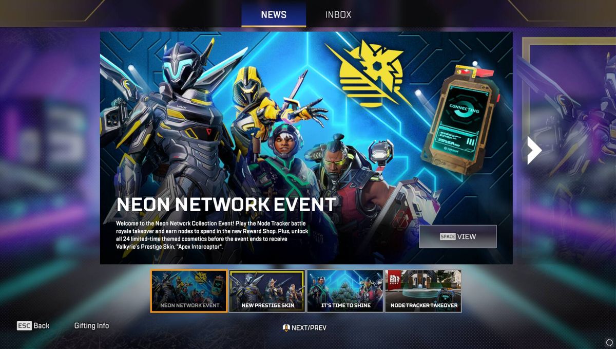 Apex Legends Neon Network Collection Event is here | Windows Central