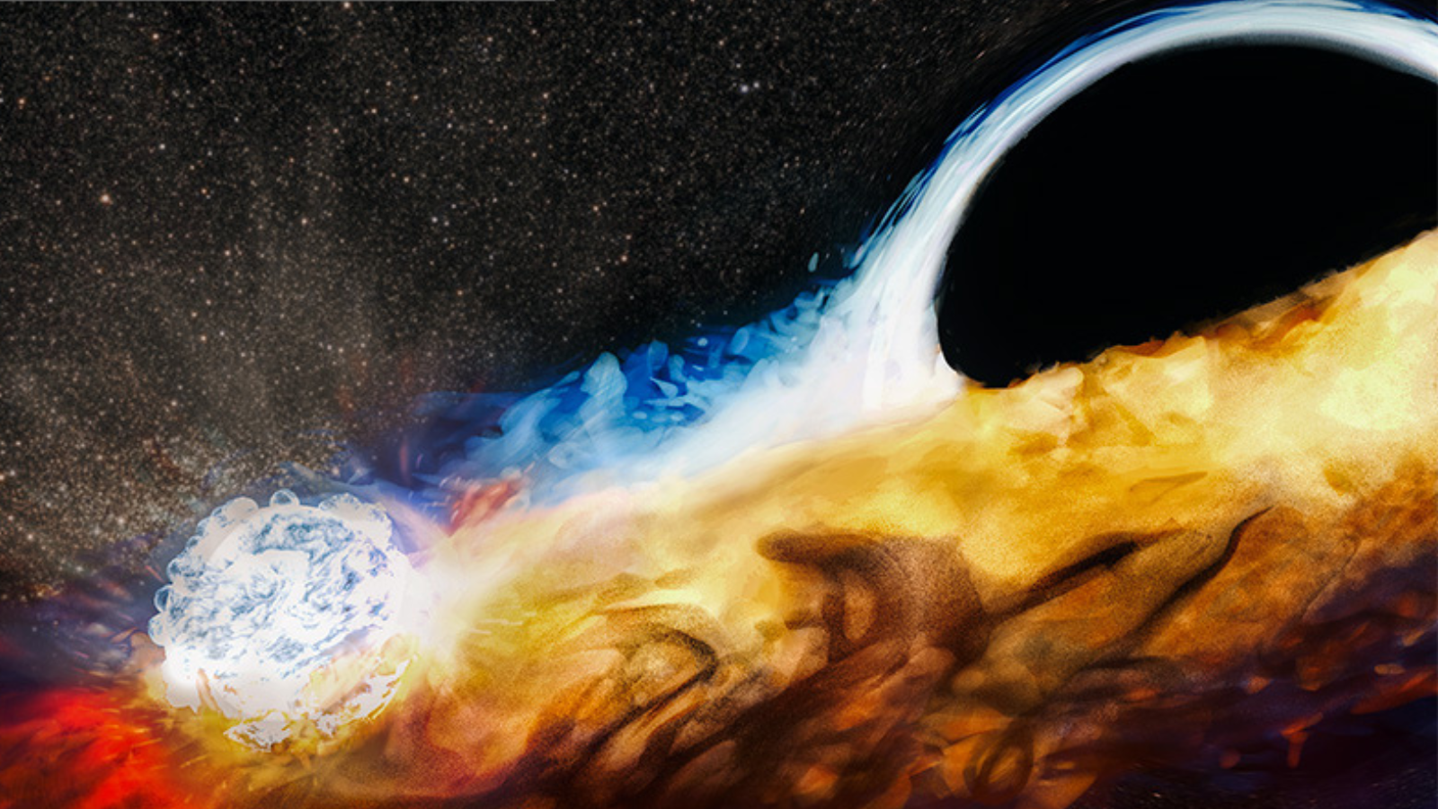 Monster black hole is a 'cosmic Michael Myers' killing a star and ...