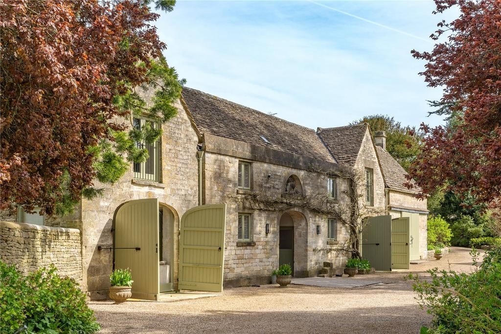 A classic Georgian manor house in an ancient hilltop town in the ...