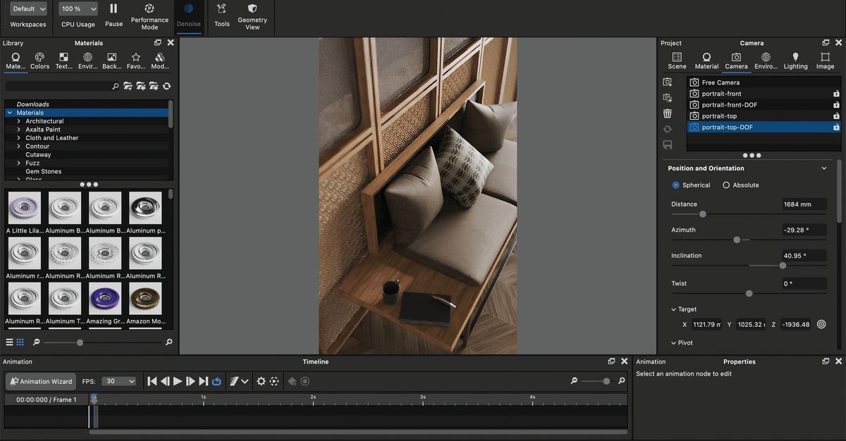 Create cinematic cameras in KeyShot | Creative Bloq