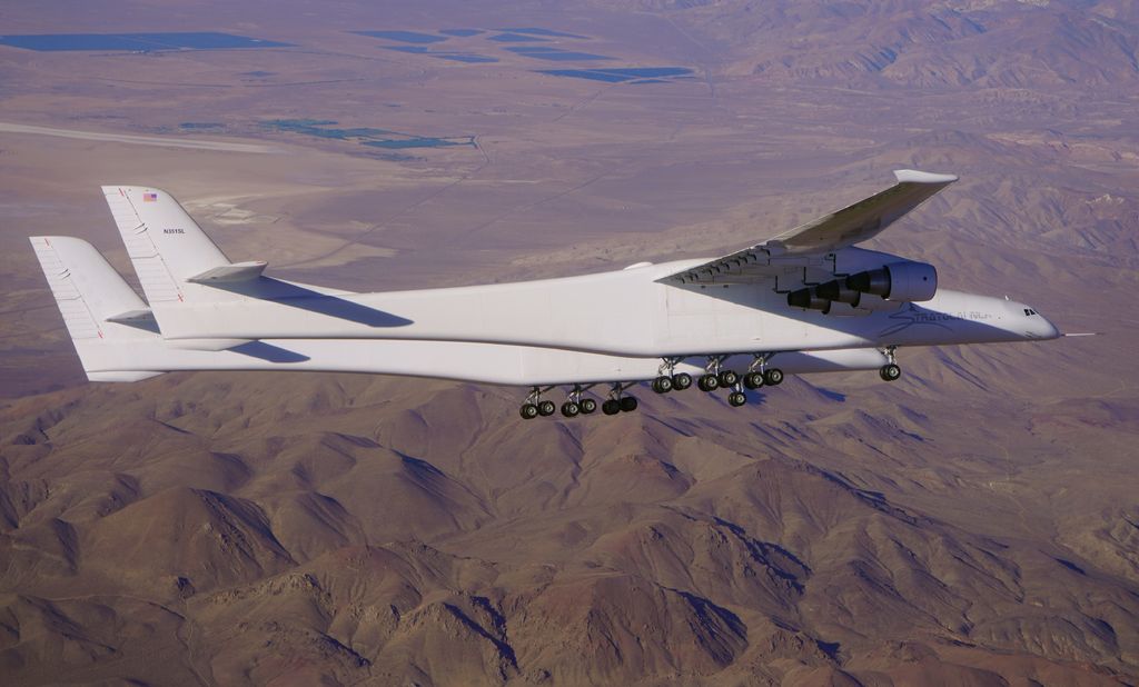 Stratolaunch flies world's largest airplane on 2nd test flight | Space