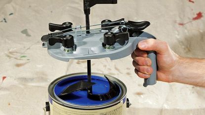 How to pour paint from a can for mess-free decorating | Livingetc