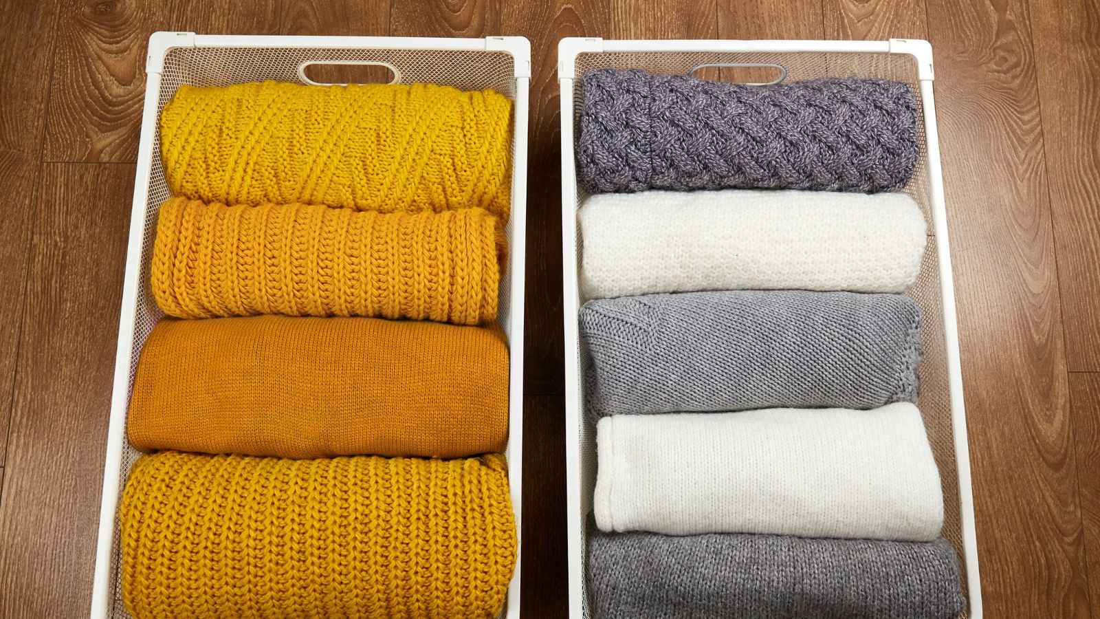 The best way to store jumpers: storage secrets from the experts | Woman ...