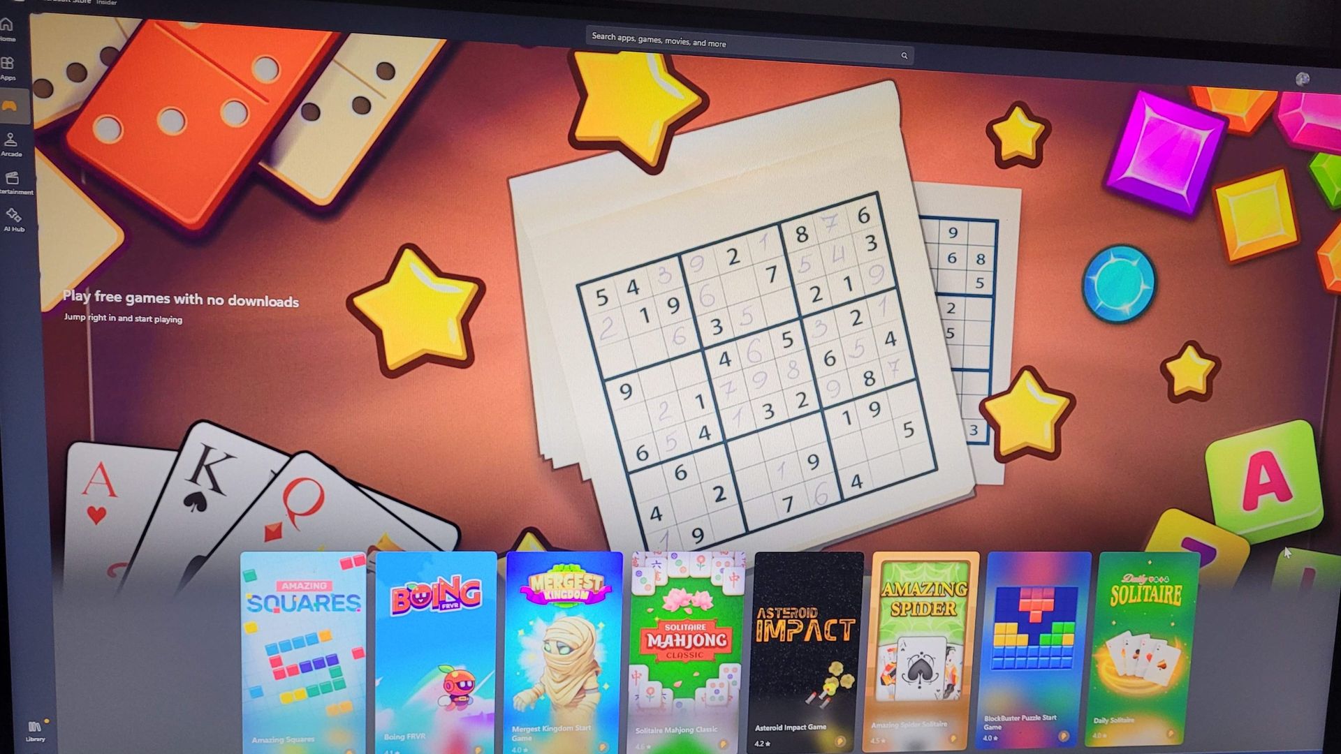 Microsoft Store has a new section with free, instant games | Windows ...