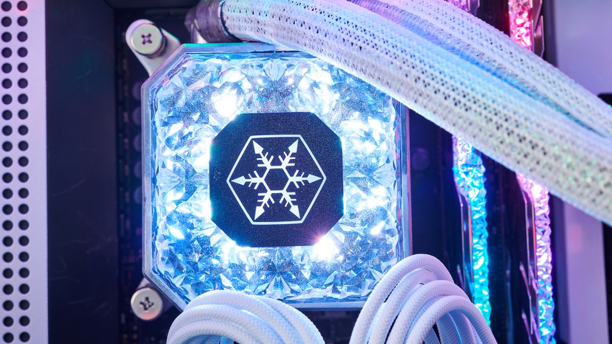 I built a gaming PC using every crystal component I could find | TechRadar
