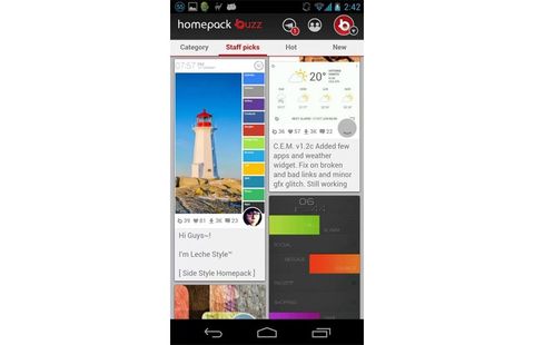 Buzz Launcher Review - 2013 Android Launchers - App Launcher | Laptop Mag