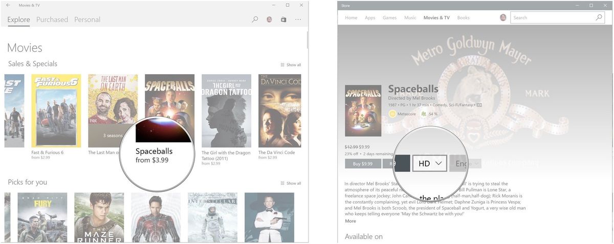 How to use the Movies & TV app in Windows 10 Creators Update | Windows ...